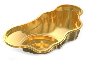 Sunset 35 - 16' x 35' Lagoon Pool + Built-in Spa & Sun Deck